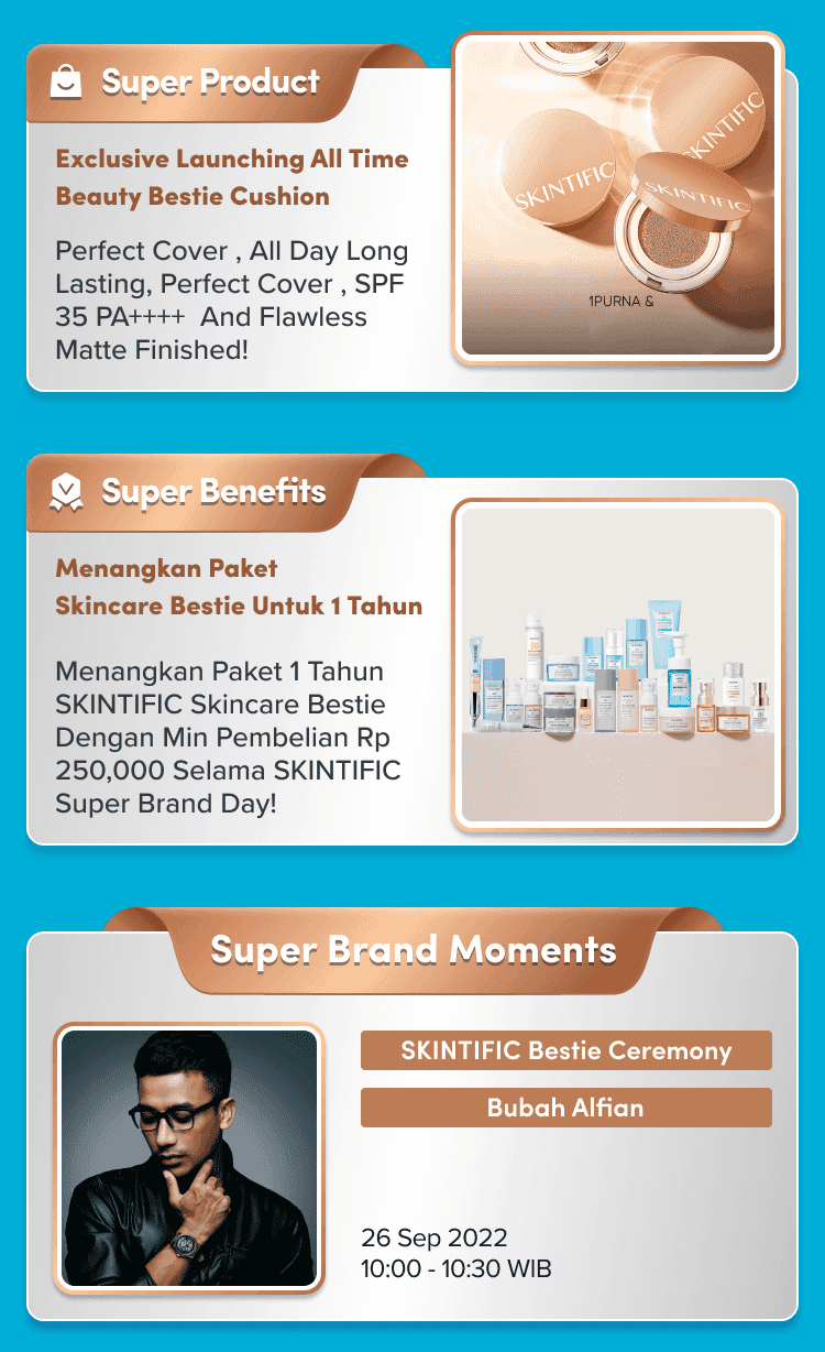 SKINTIFIC Super Brand Day